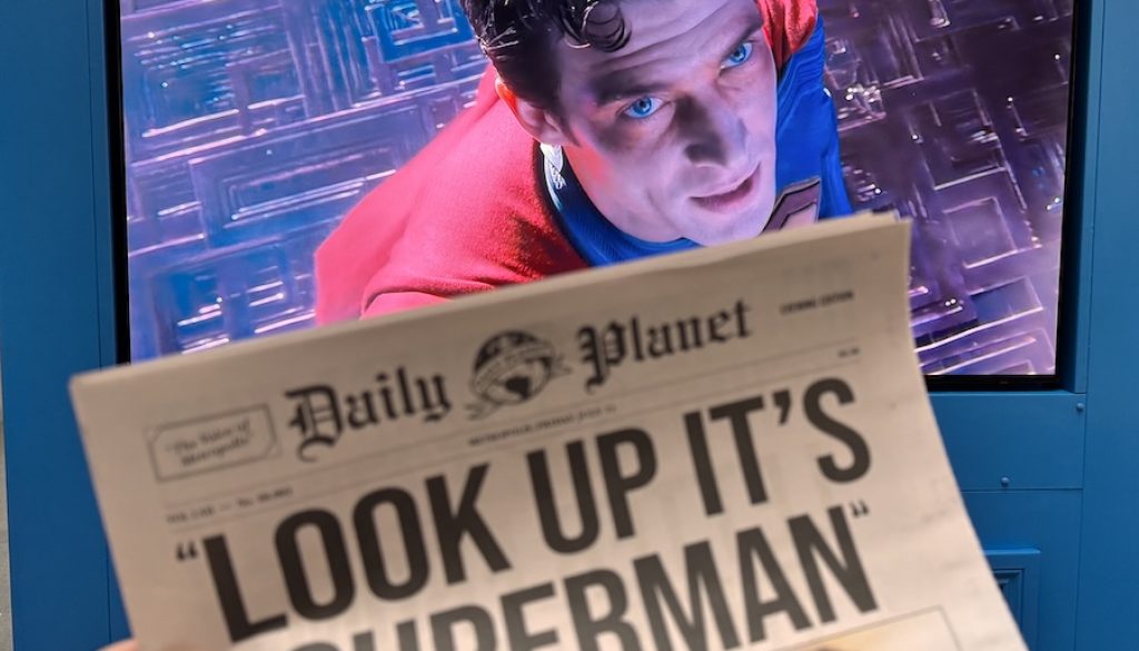 Look Up It’s Superman – Daily Planet Pop-Up Stands in London – URBAN ...
