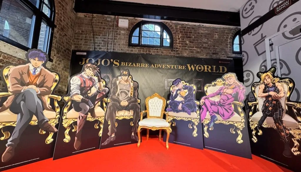 Jojo’s Bizarre Adventure World Pop-Up Opened at Bandai Namco Cross Store Camden – URBAN-ADVENTURER