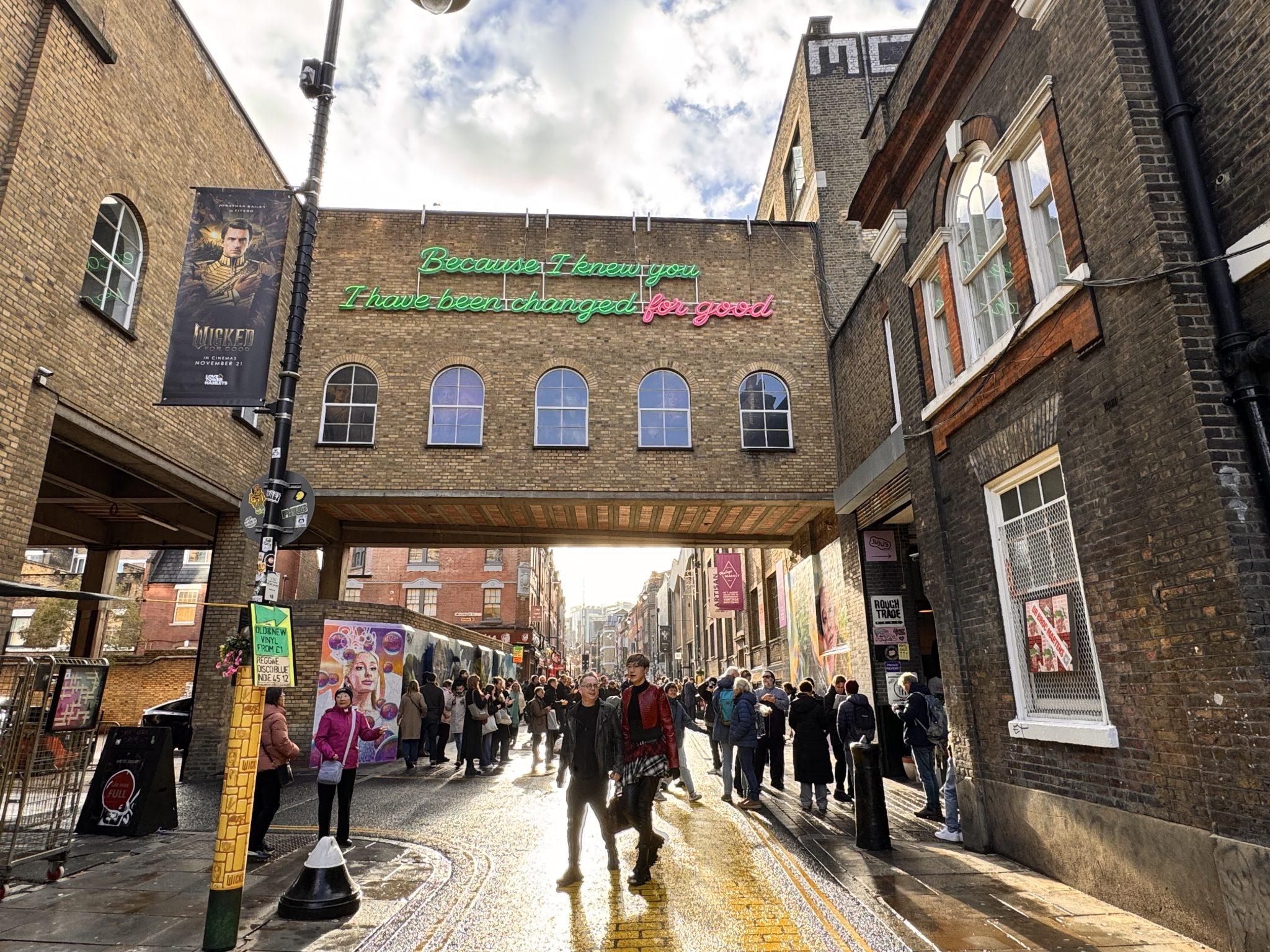 Brick Lane has been Transformed Into Yellow Brick Lane to Celebrate the ...