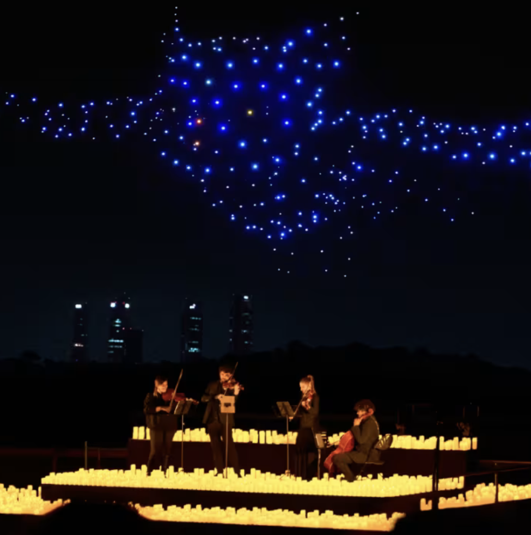 DroneArt Show: Music That Lights Up the Night – URBAN-ADVENTURER